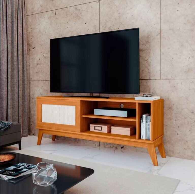 Rack até 55″ Cayman Cedro – EDN MÓVEIS – CATÁLOGO DE MÓVEIS RJ