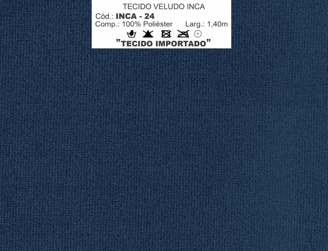 Cabeceira Casal Berlim Veludo Azul B024 – LARMÓVEIS/TREVO ESTOFADOS ...